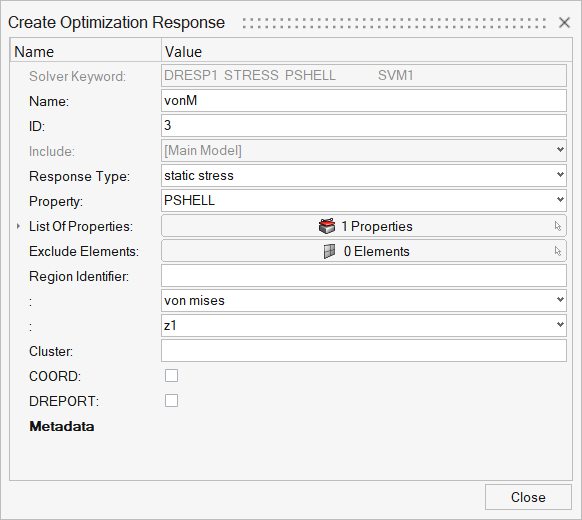 HS-1680: Set Up an OptiStruct Model