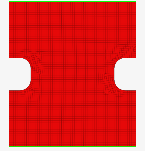 OS-V: 1220 Damage Initiation and Evolution Study, Notched Sample