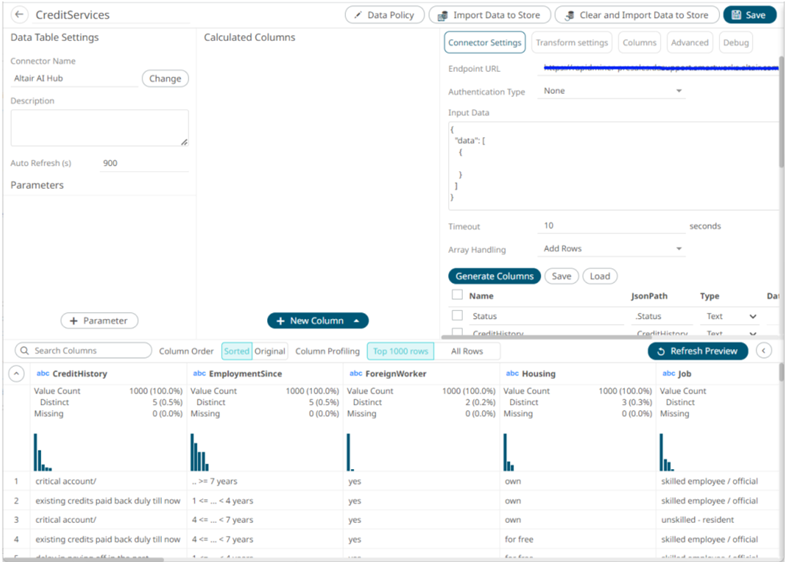 Adding and Managing Data Tables