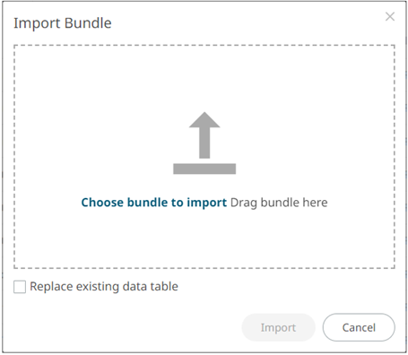 Importing a Folder Bundle