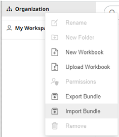 Importing the Bundle of Example Workbooks