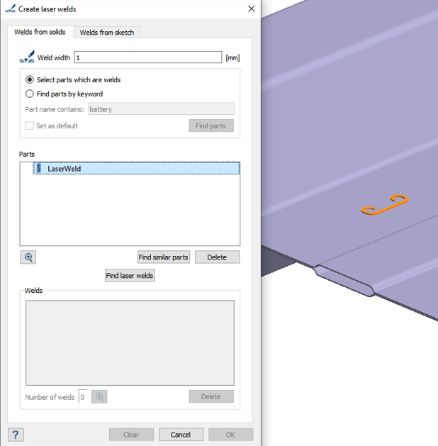 SS-T: 2075 Laser Welds