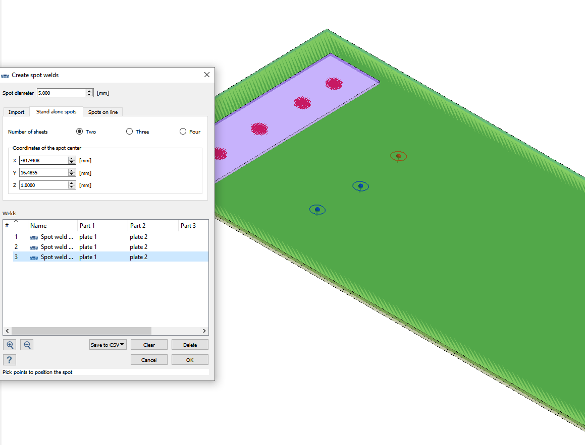 SS-T: 2020 Spot Welds