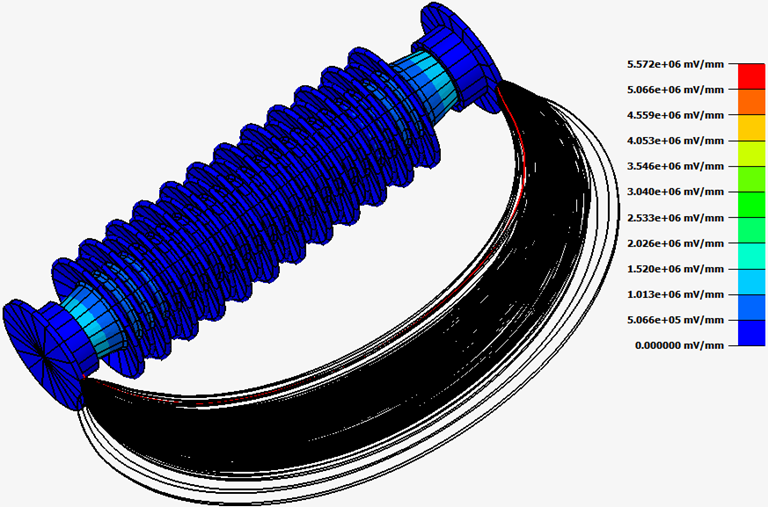 SimLab Tutorial Summary: ES3D Streamer in an Insulator