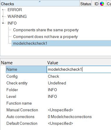 Create/Edit Checks and Corrections