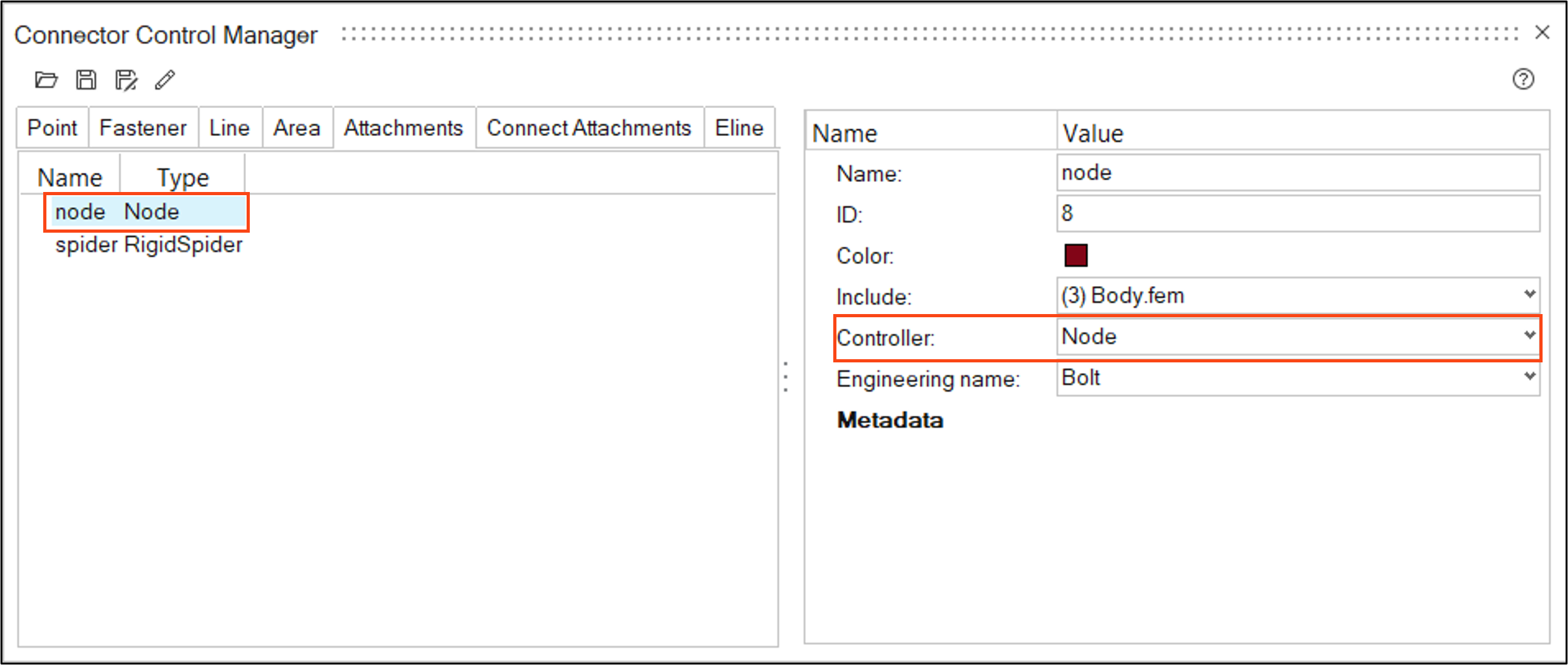 Create Subsystems and Attachments