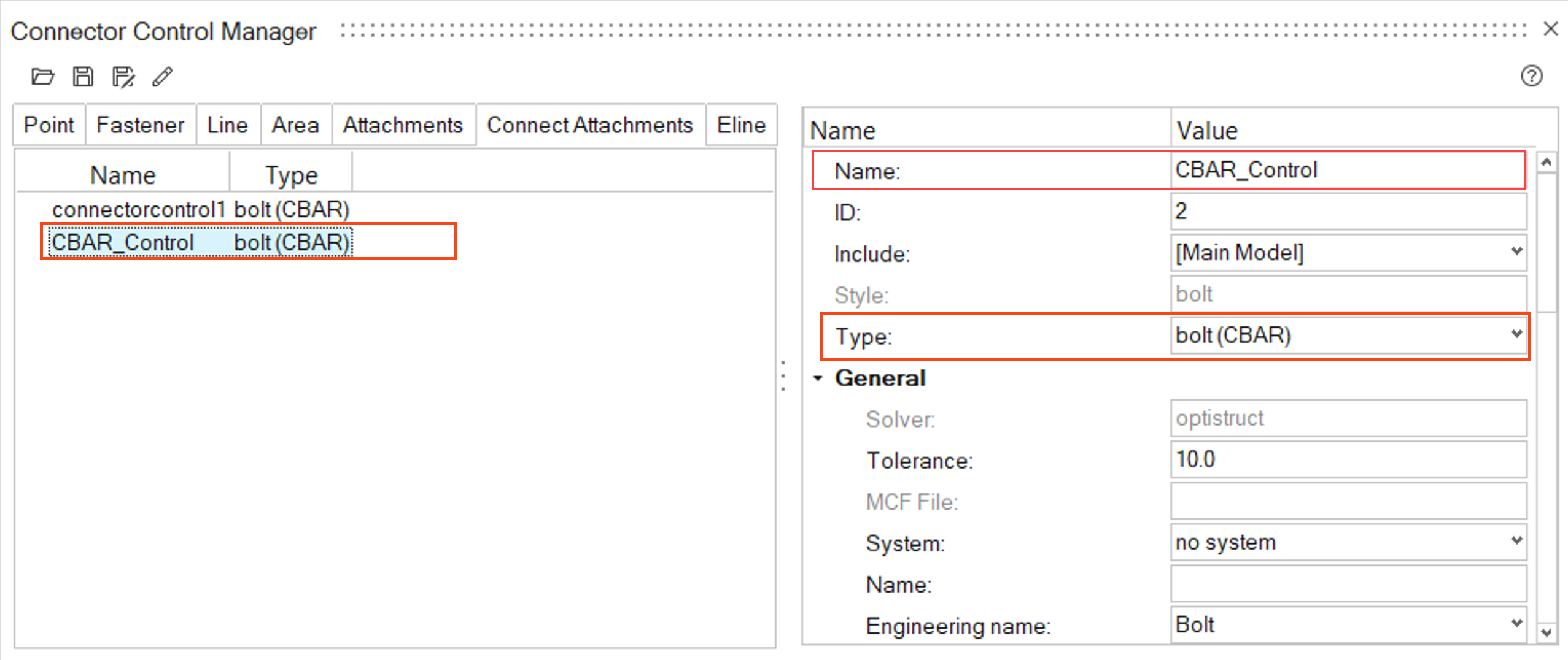 Create Subsystems and Attachments