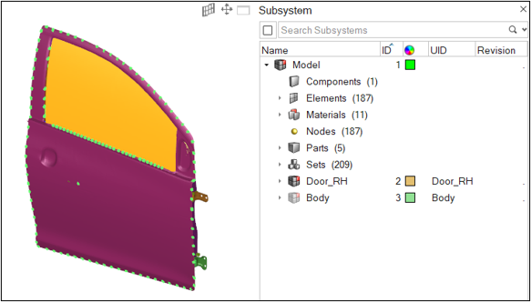 Create Subsystems and Attachments