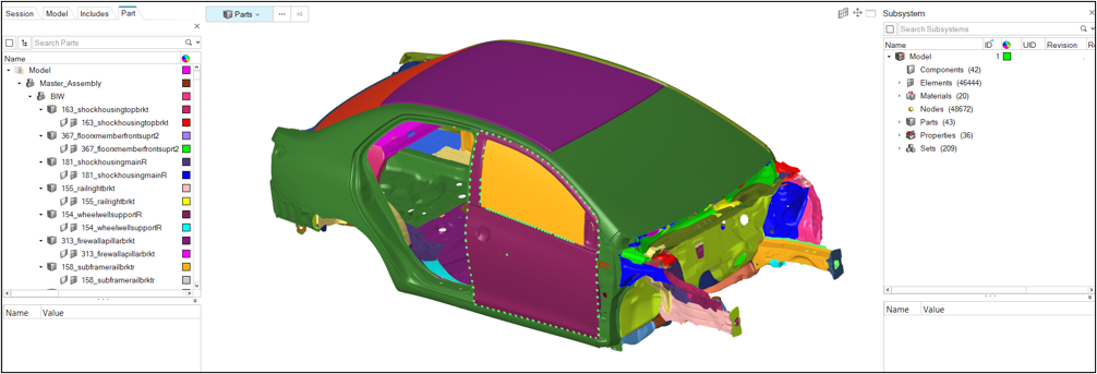 Create Subsystems and Attachments