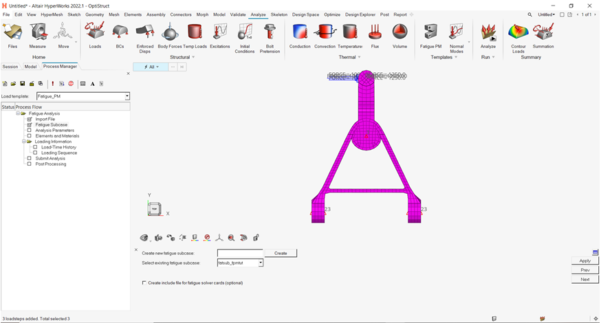 OS-HM-T:6020 E-N（ひずみ - 寿命）法を用いたFatigue Process Manager（FPM）