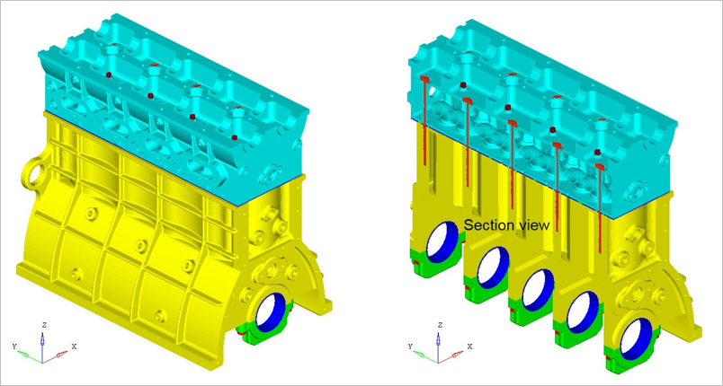 OS-E: 0020 Inline-4 Engine Head