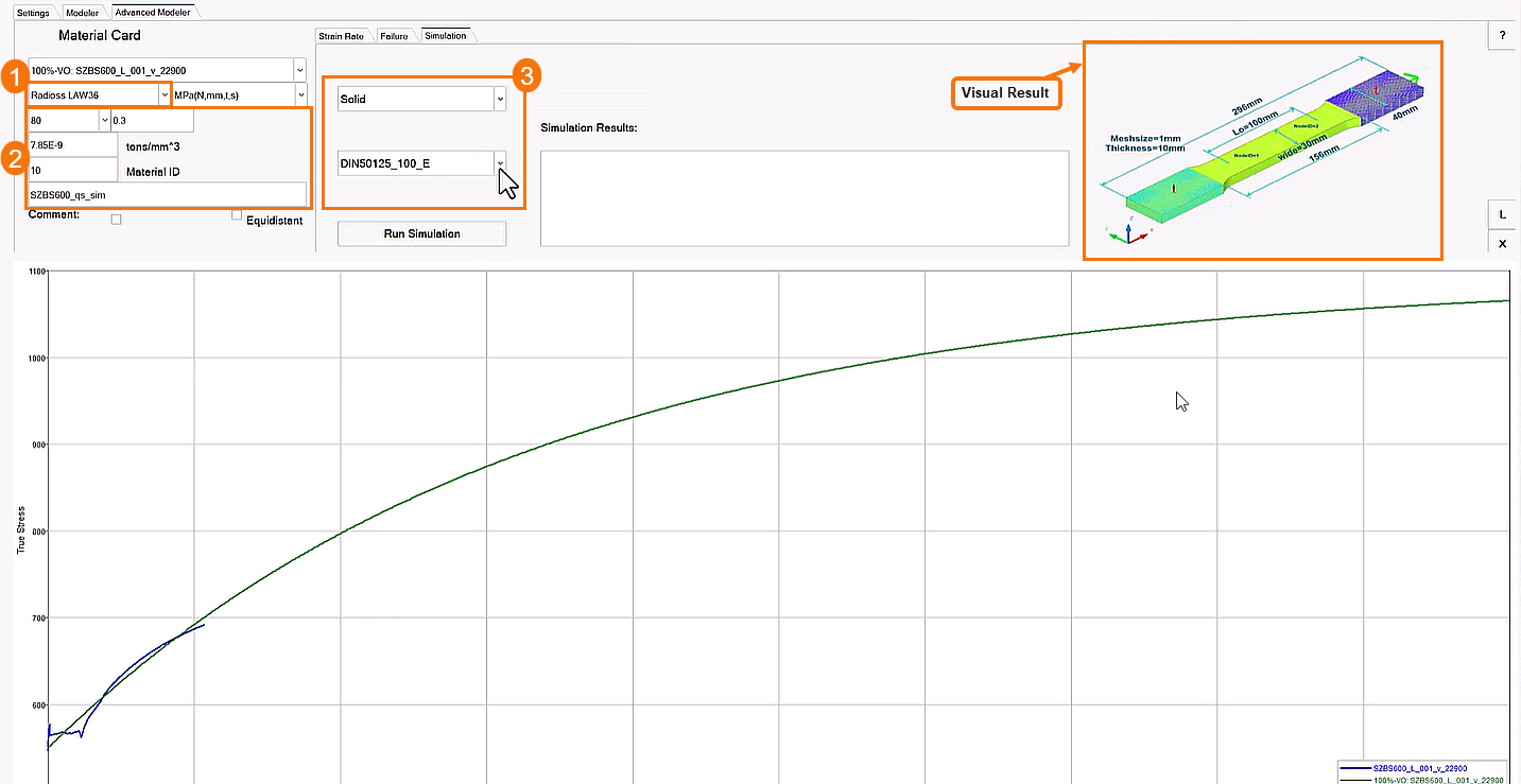 Validate Simulation Run with Radioss Solver
