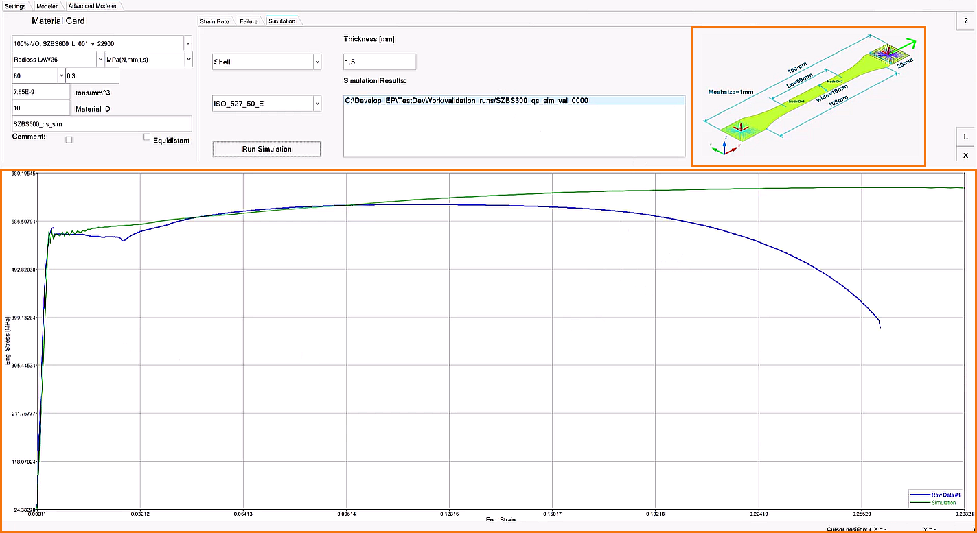 Validate Simulation Run with Radioss Solver