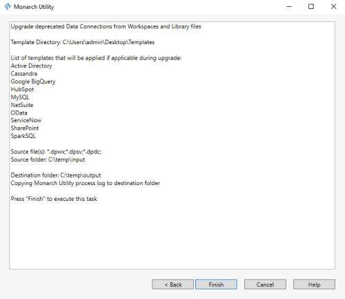 Upgrading Deprecated Data Connections