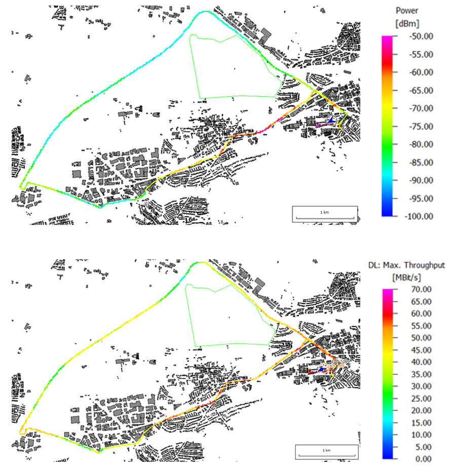Virtual Drive Test (Evaluation of Antenna Configuration)